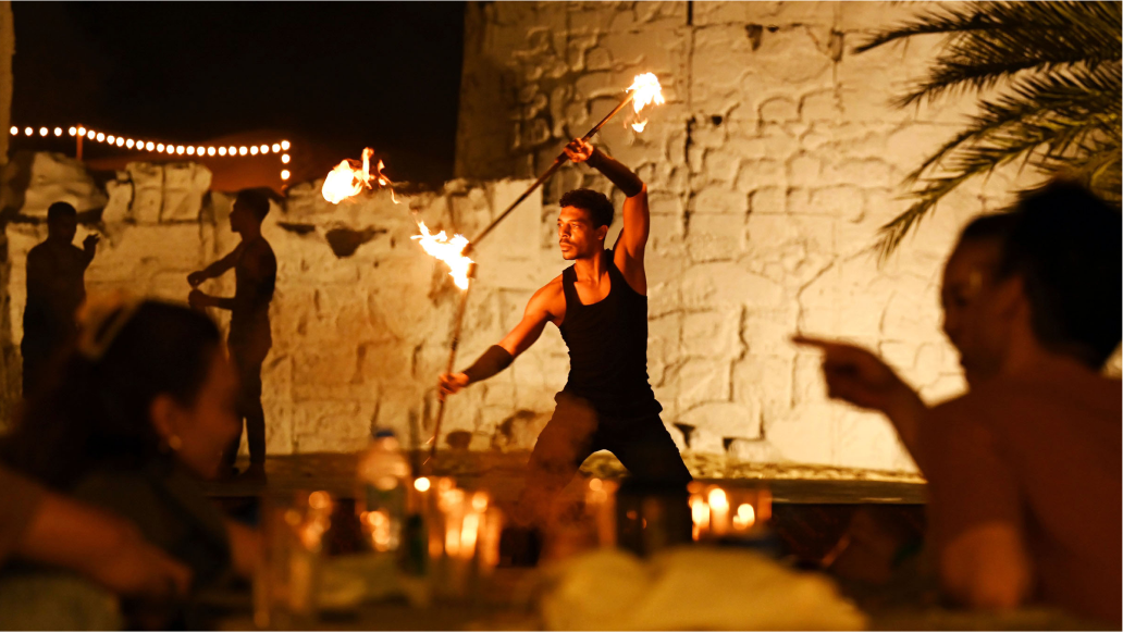 The Fort Lisaili Desert Experience in Dubai with Arabian Adventures