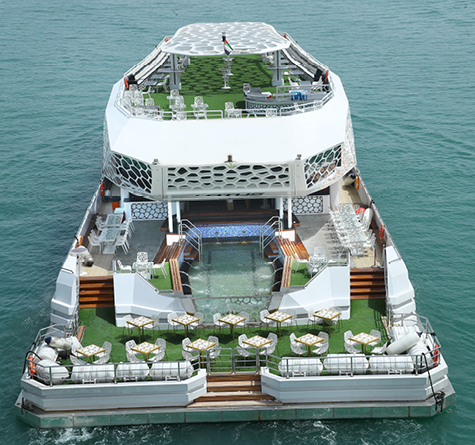 Lotus Megayacht- shared dinner cruise